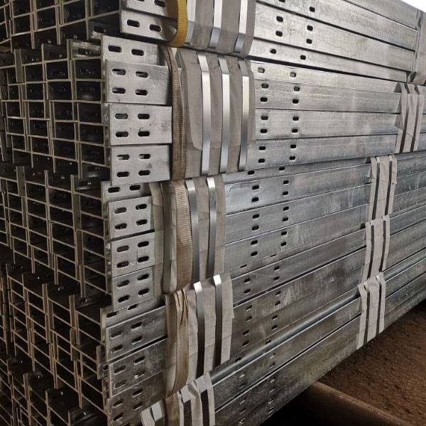 China Solar Bracket Cold Rolled C Steel Strut Channel Purlins - Square ...