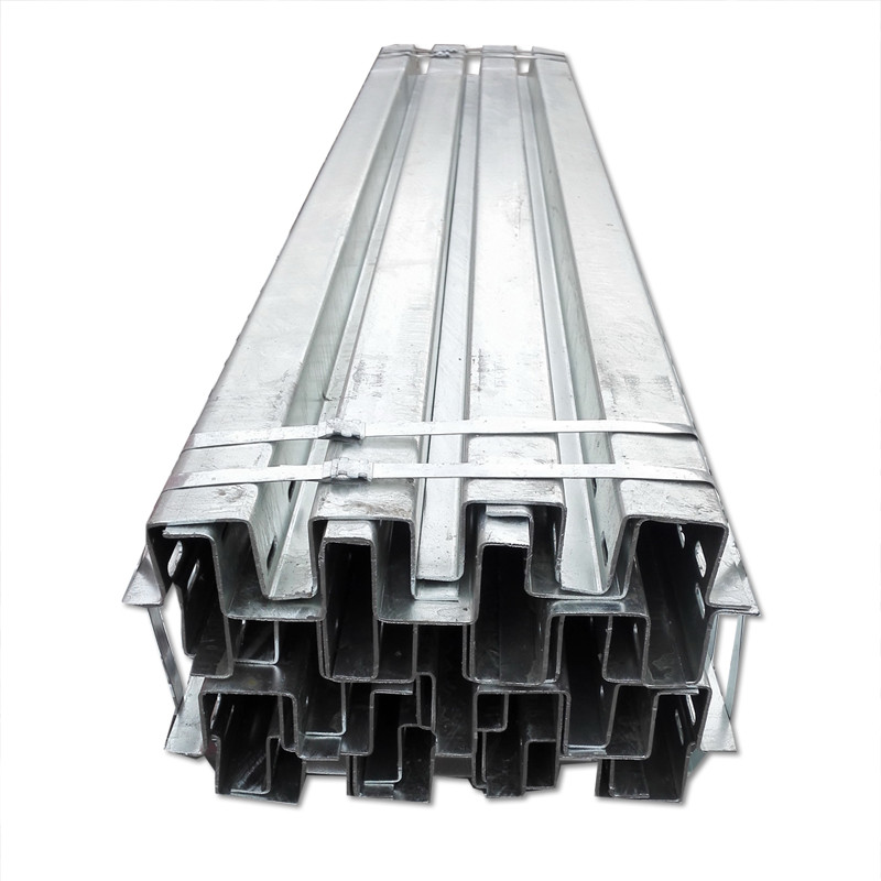 China 2019 wholesale price Cold Formed Galvanized Steel U Channel ...