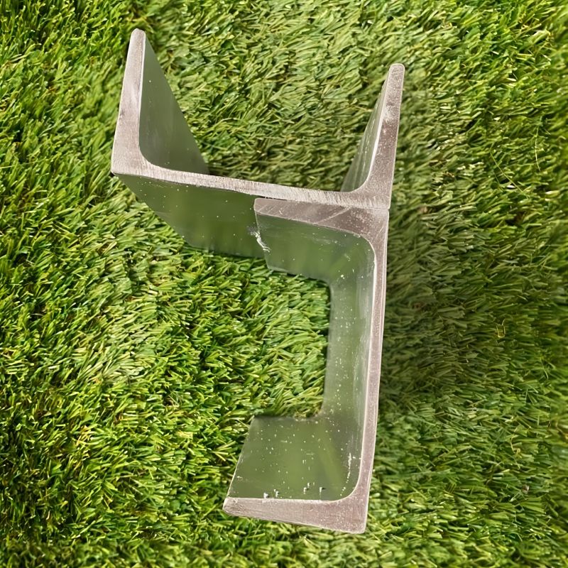 China 100 X 50 PFC Retaining Wall Steel Post of 90 Degree Connector ...