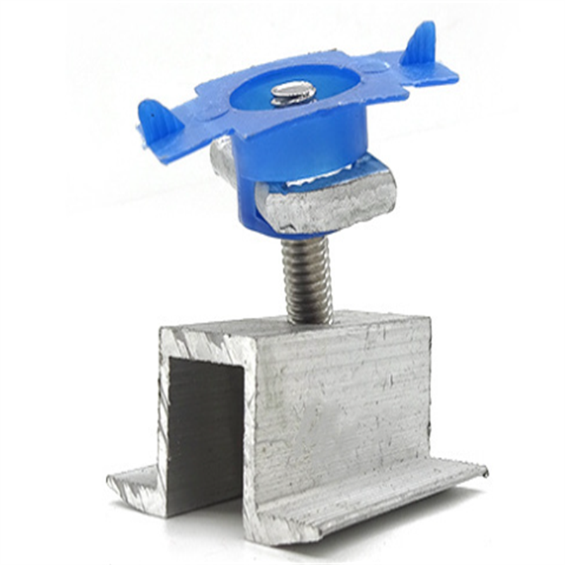 China Solar mounting clamps for solar pv roof mounting structure ...